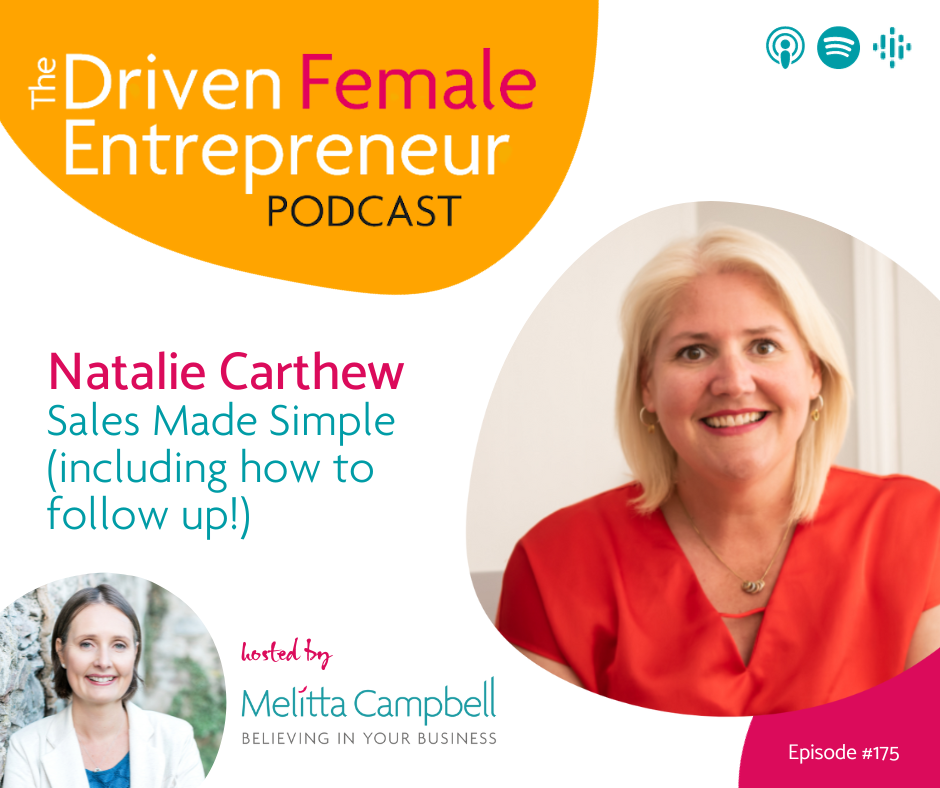 Sales Made Simple (including how to follow up!) - Melitta Campbell